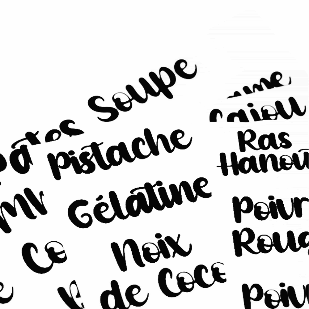 Kit Français Bold (Seulement les Étiquettes) – KearaDesigns